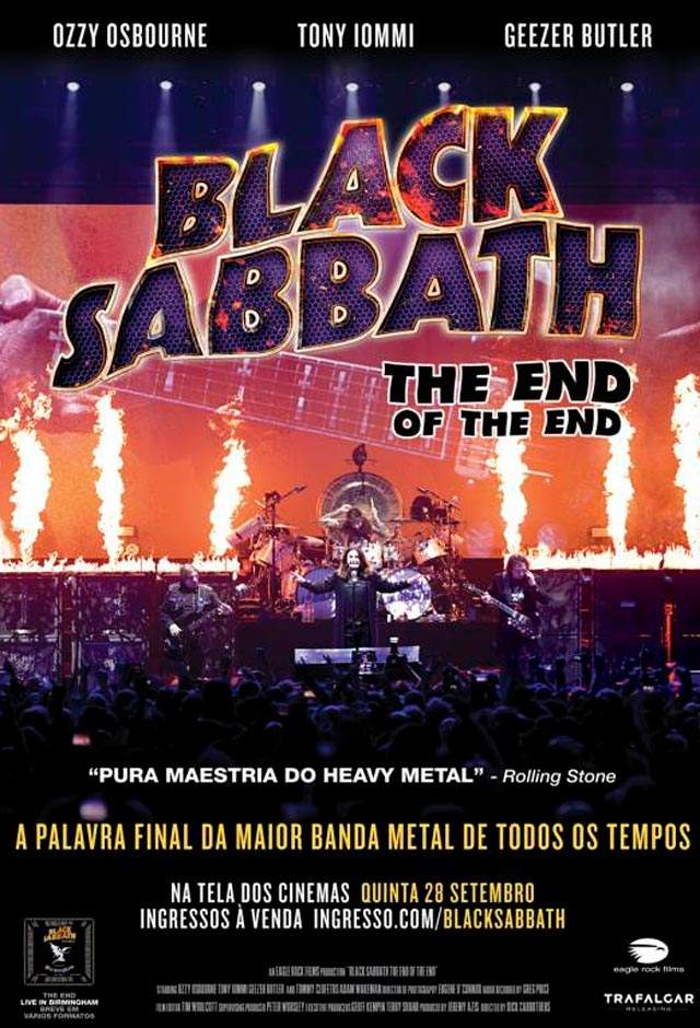 A TURNÊ DE DESPEDIDA DO BLACK SABBATH AGORA EM DVD