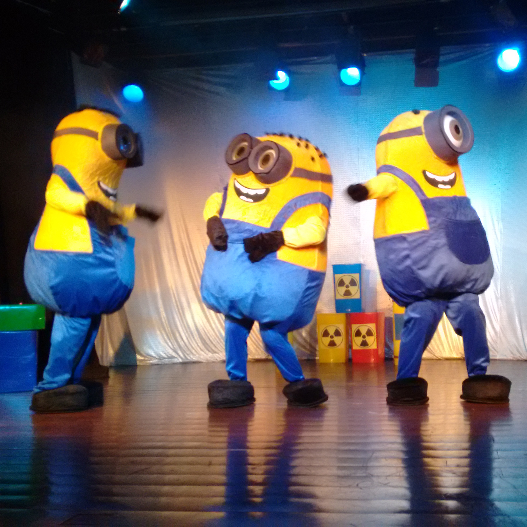 Os Minions agitam o Pátio Alcântara neste sábado