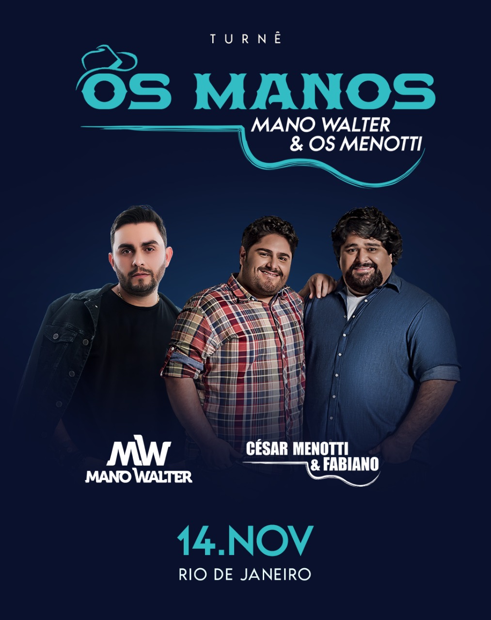 MANO WALTER E OS MENOTTI APRESENTAM A TURNÊ OS MANOS NO KM DE VANTAGENS ...