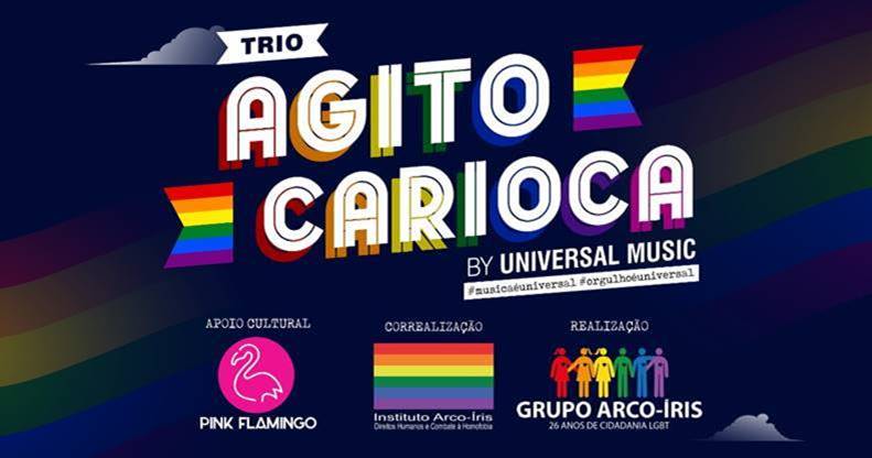 Universal Music Brasil e Pink Flamingo apresentam o trio Agito Carioca