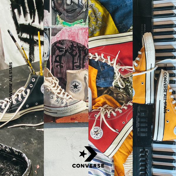 Converse lança campanha "Descubra sua verdadeira cor"