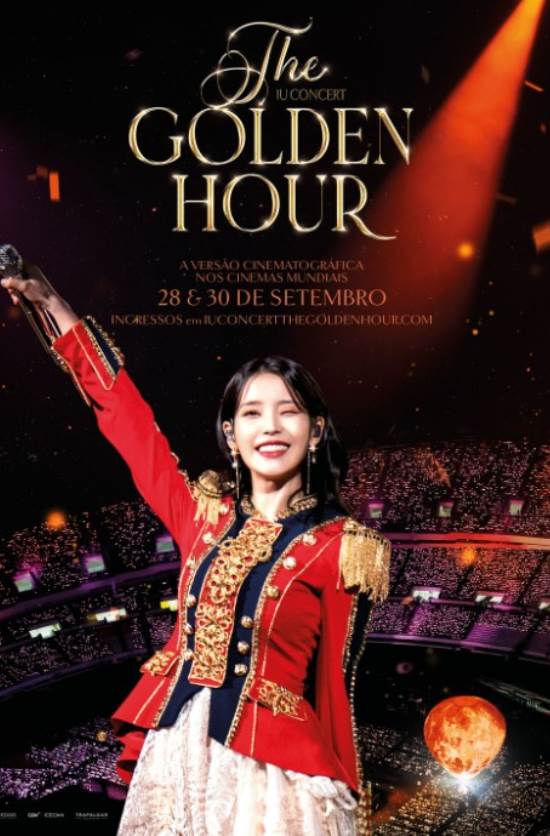 IU chega às salas da UCI com "IU CONCERT: THE GOLDEN HOUR"