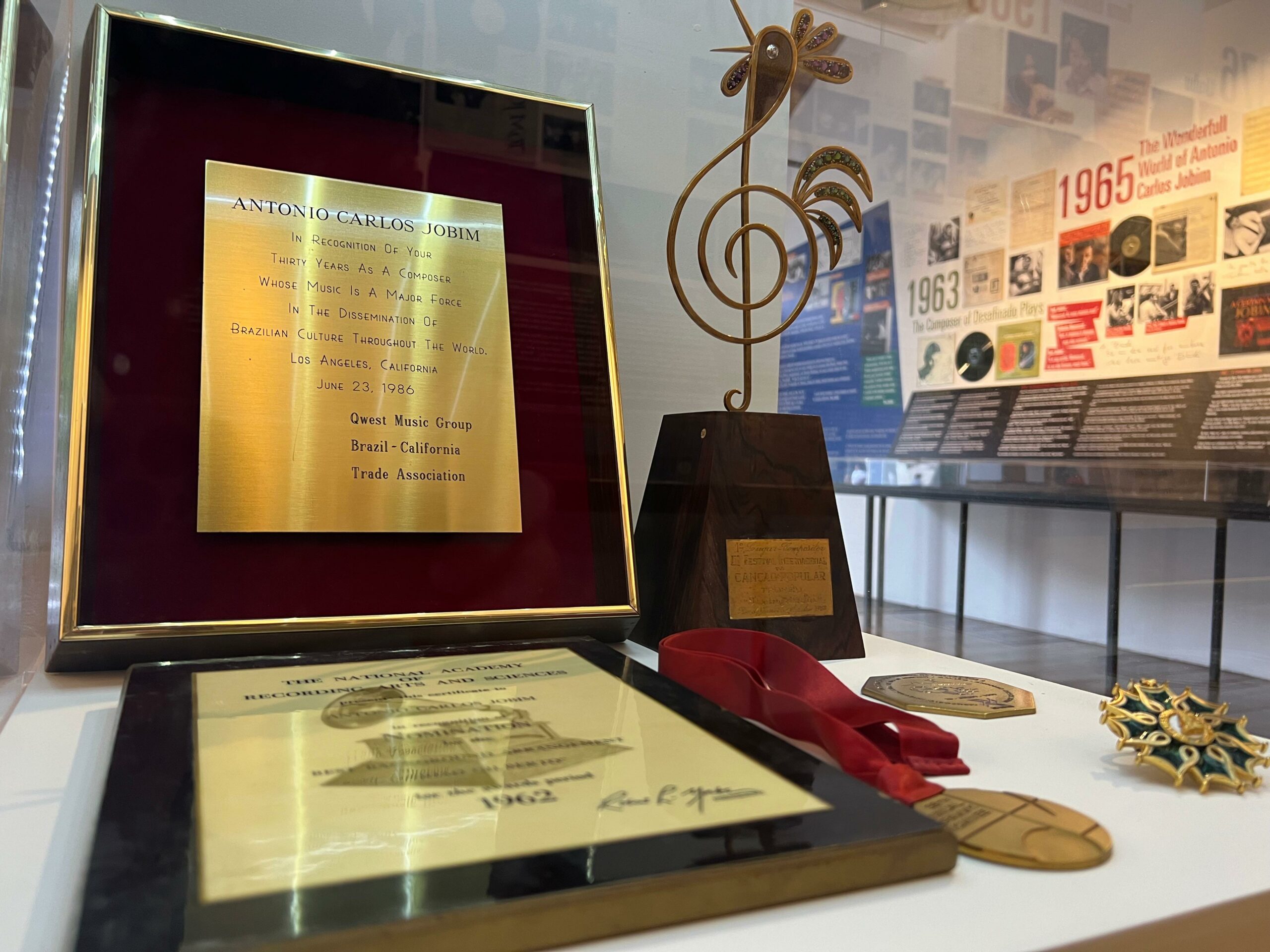 "Tom Jobim – Discos Solo" ocupa o Instituto Antônio Carlos Jobim