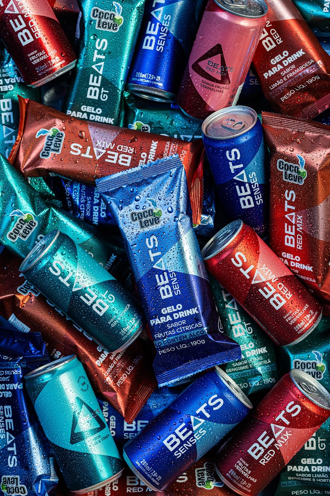 Beats e Coco Leve lançam edição especial de gelos saborizados