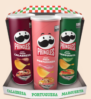 Pringles® apresenta três novos sabores